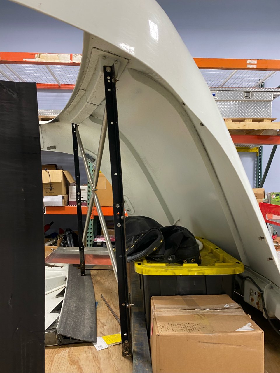 Kenworth Paccar Peterbilt Wind Deflector Fairing Complete Kit T880 T680 ...