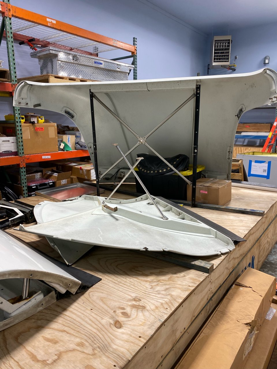 Kenworth Paccar Peterbilt Wind Deflector Fairing Complete Kit T880 T680 ...