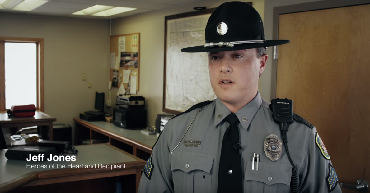 This Trucker’s Life Was Saved By The Officer Who Just Placed Him Out-Of ...